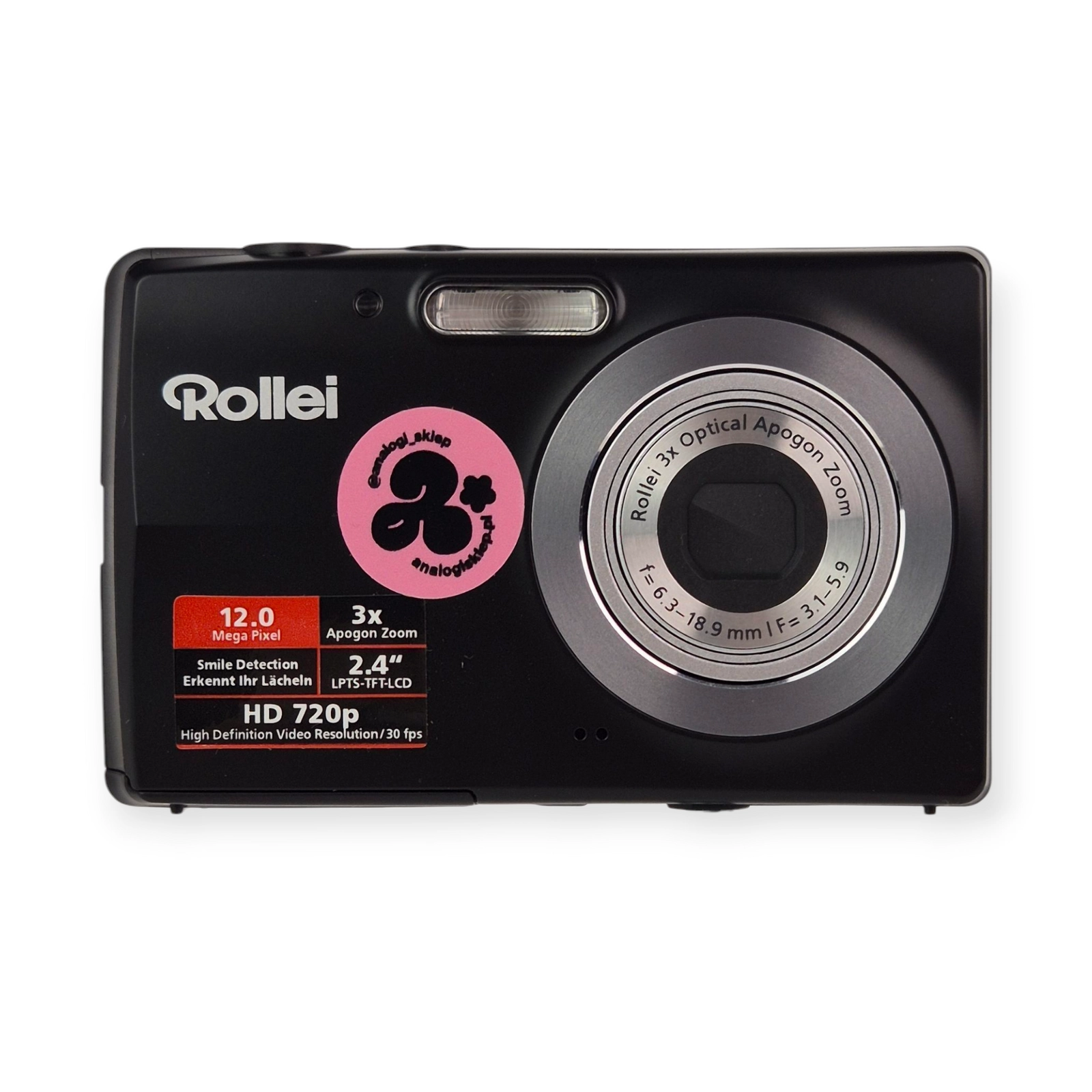 Aparat cyfrowy Rollei Compactline 412 | Wysoka Jakość, 100% Dobra Cena - AnalogiSklep