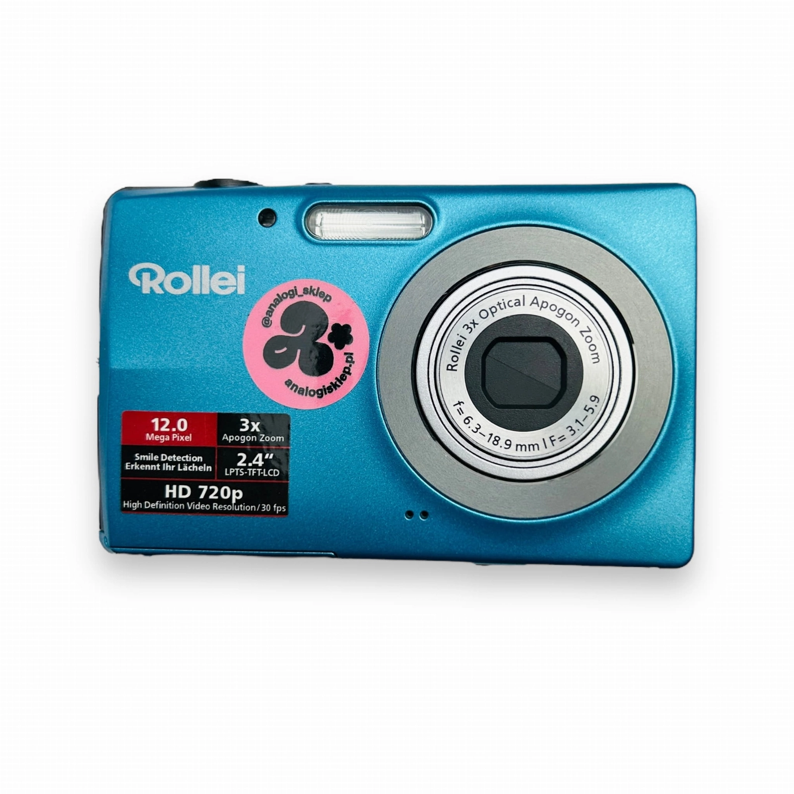 Aparat cyfrowy Rollei Compactline 203 | Wysoka Jakość, 100% Dobra Cena - AnalogiSklep